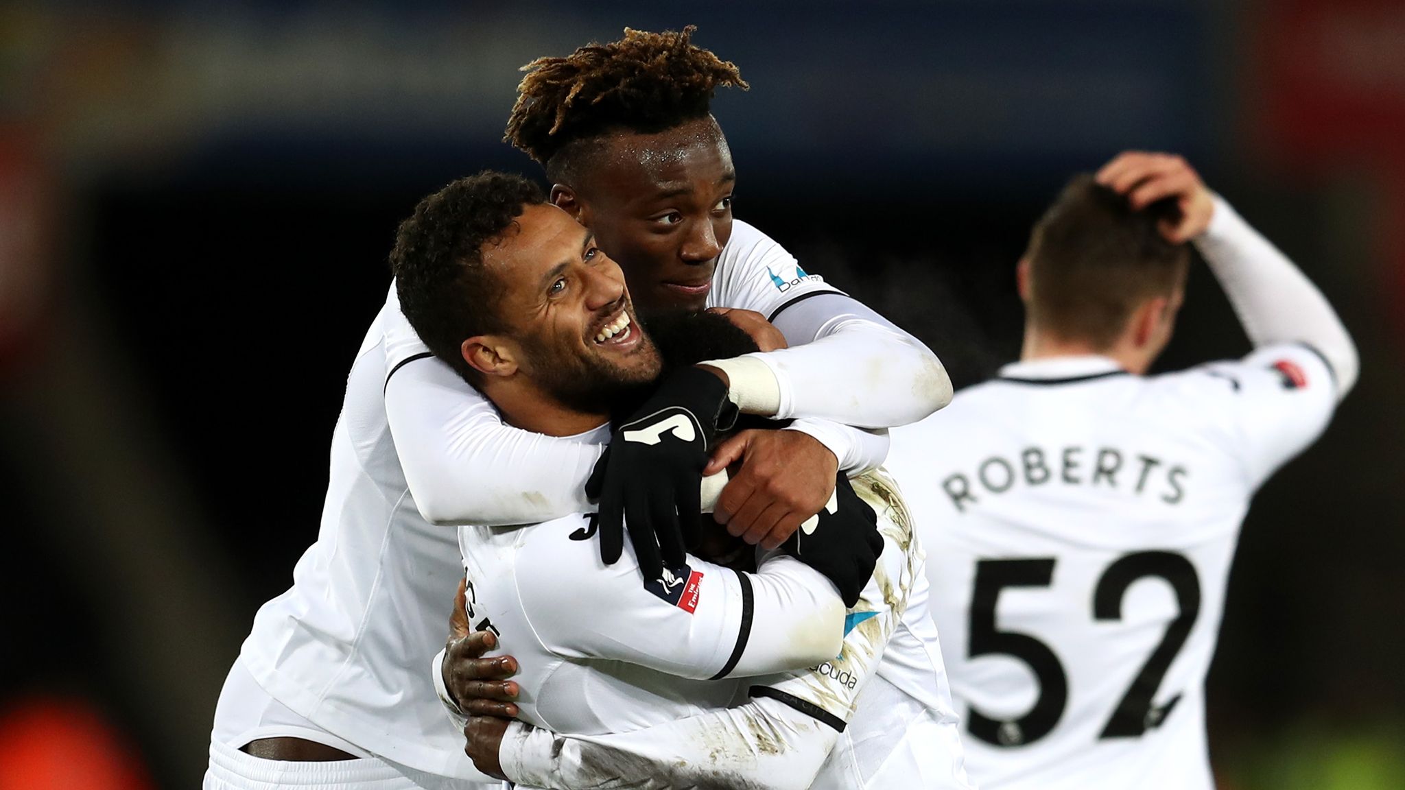 Swansea 8-1 Notts County: Hosts record biggest-ever FA Cup win ...