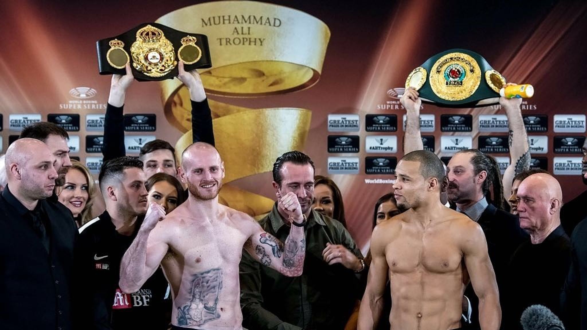 Groves vs Eubank Jr: Chris Eubank Jr slightly heavier than George ...