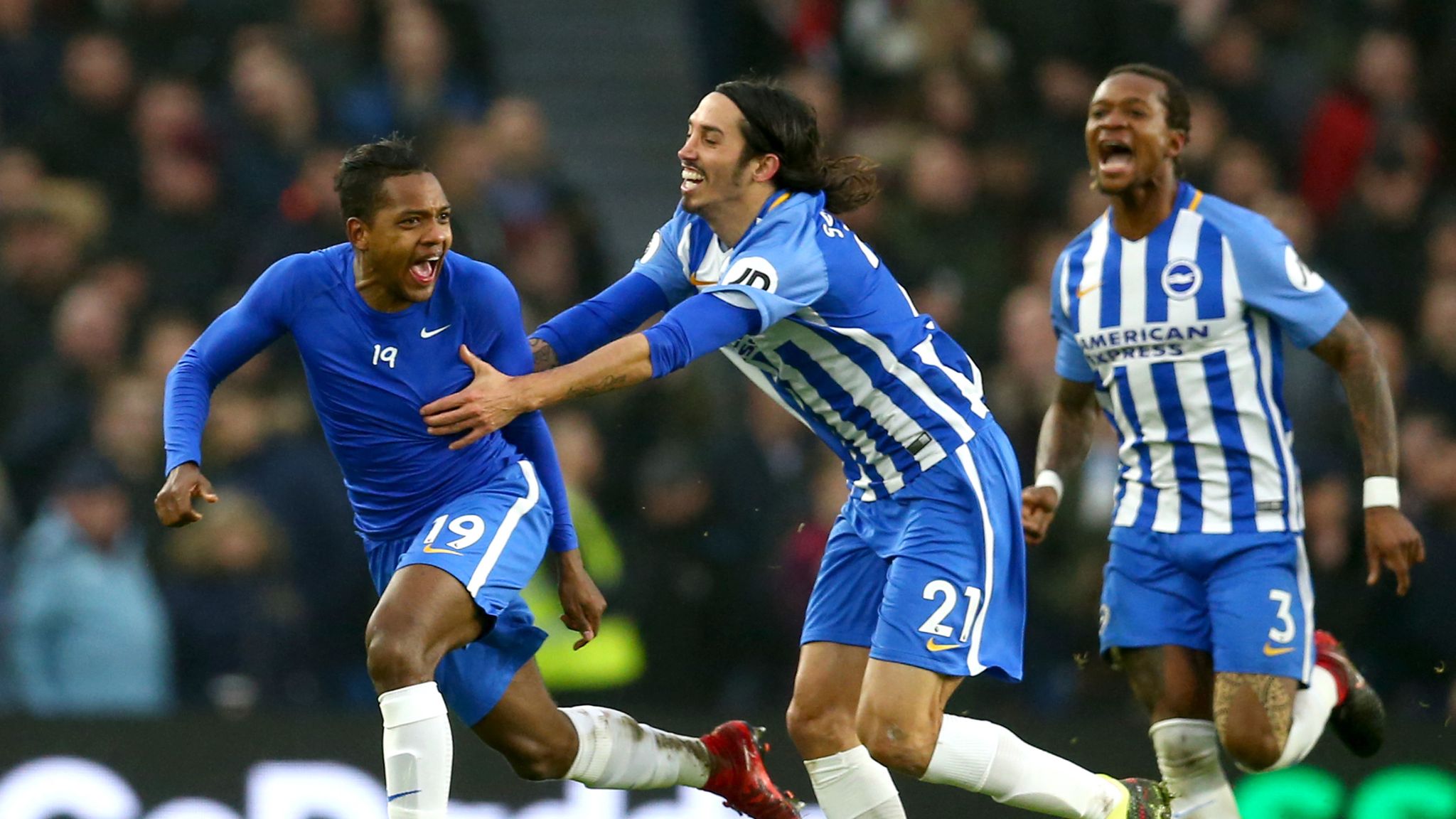 Brighton 3 - 1 West Ham - Match Report & Highlights