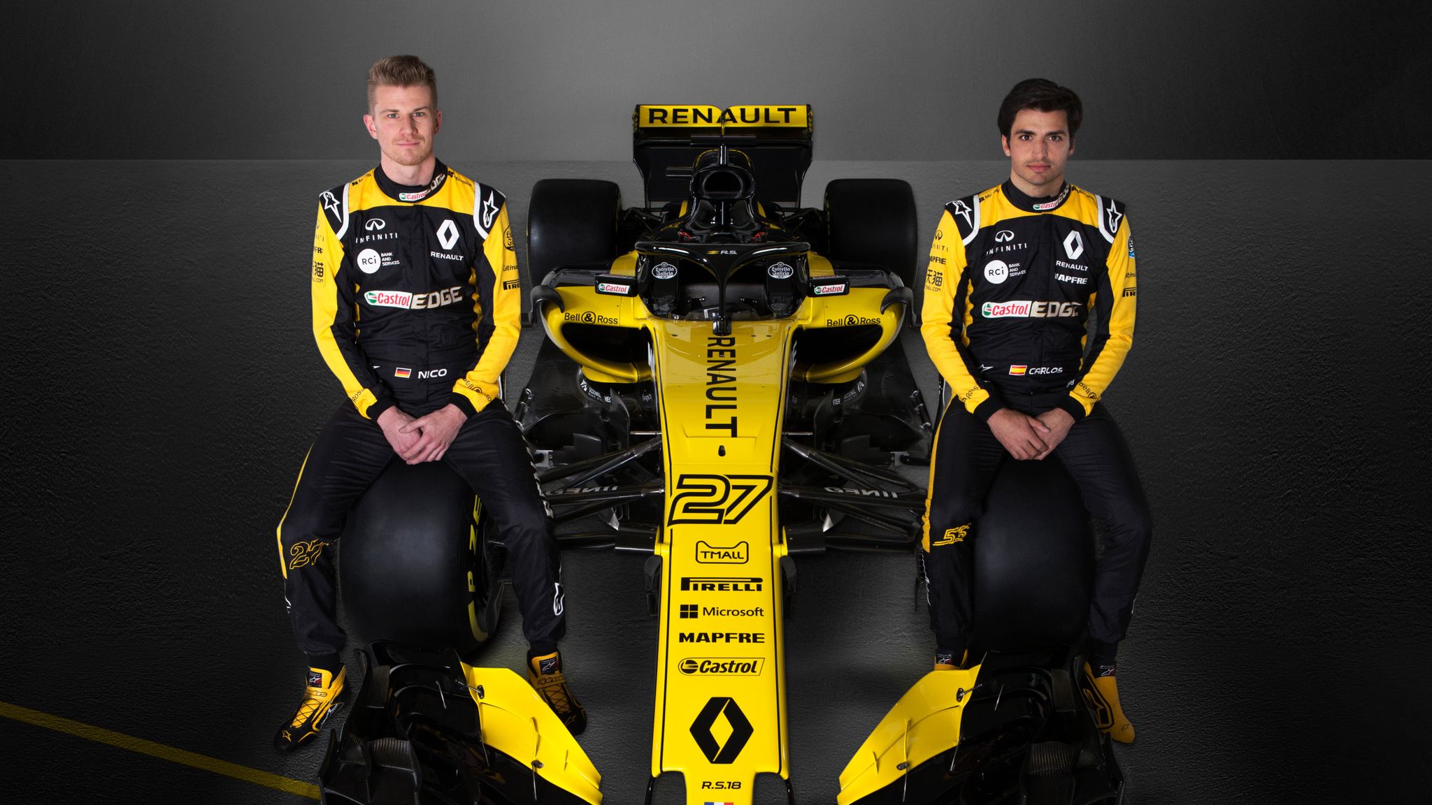 Renault target strides up F1 2018 grid with new RS18 car | F1 News ...
