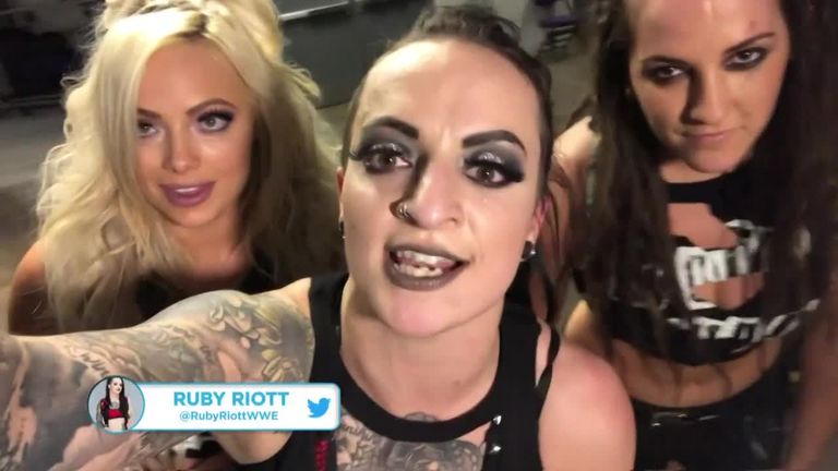 Flair and Riott exchange words | Video | Watch TV Show | Sky Sports