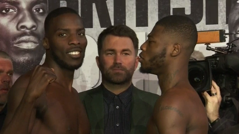 Okolie vs Chamberlain: Lawrence Okolie shunned face-off with Isaac ...