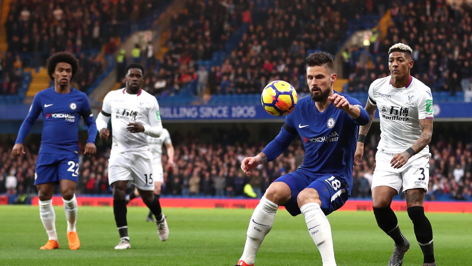 WATCH: Match highlights as Chelsea beat Crystal Palace 2-1 at Stamford ...