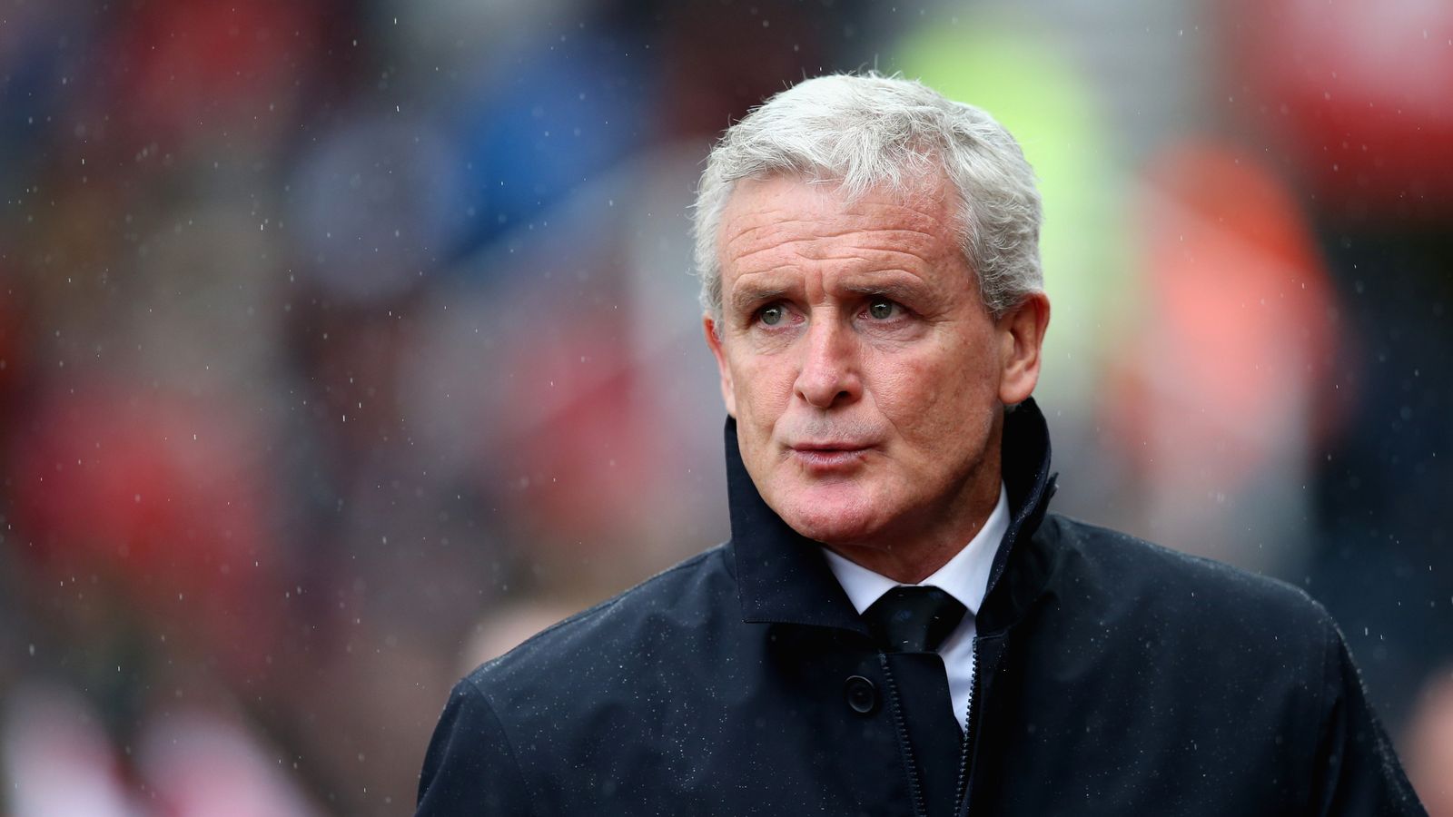 Mark Hughes says it is about results for Southampton at this stage ...