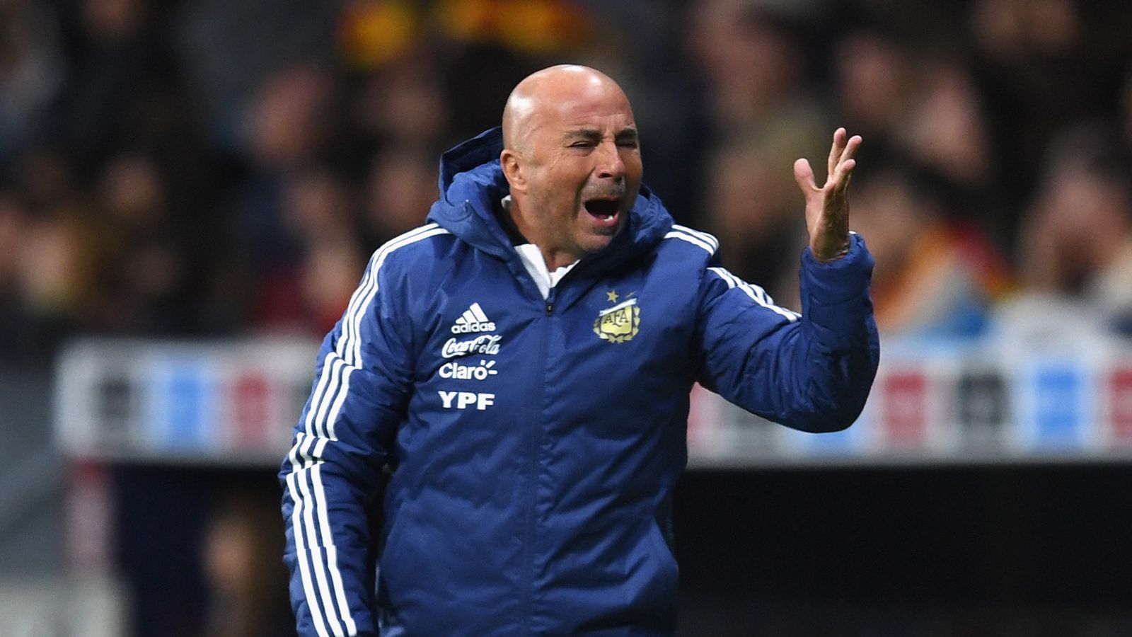 Argentina manager Jorge Sampaoli says he 'takes the blame' for Spain ...