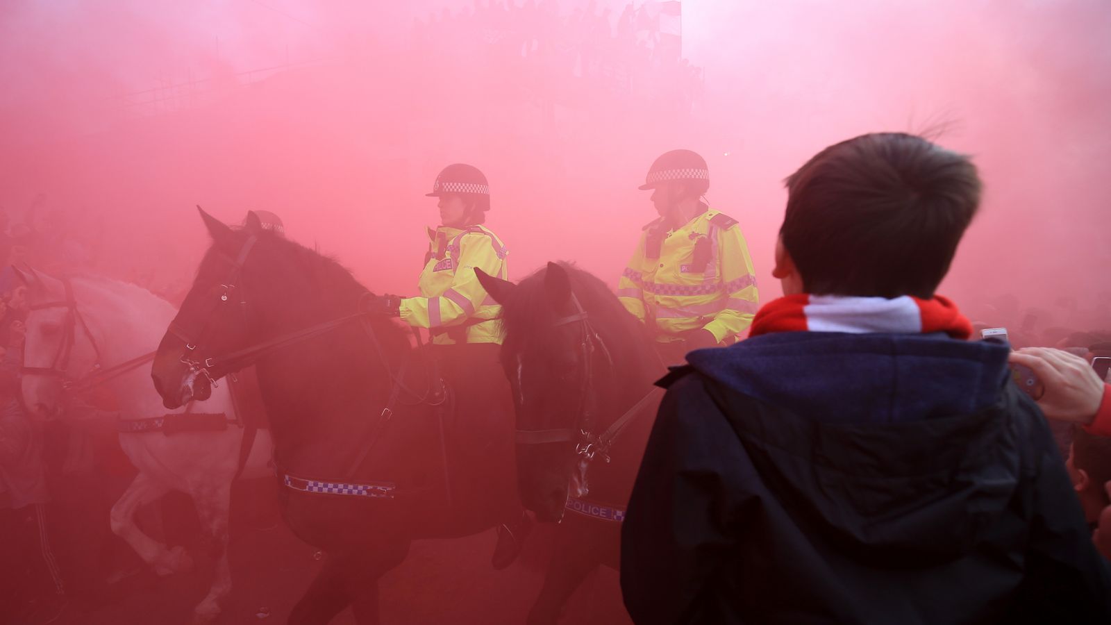 Liverpool fans warned against using pyrotechnics ahead of Manchester ...
