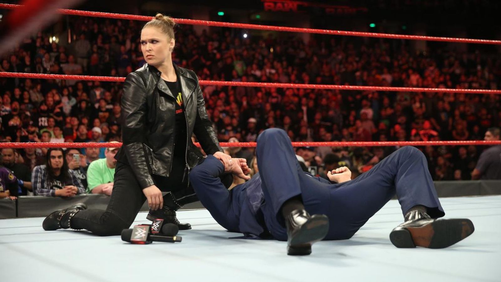 WWE Monday Night Raw: Ronda Rousey to repay Triple H? | WWE News | Sky ...