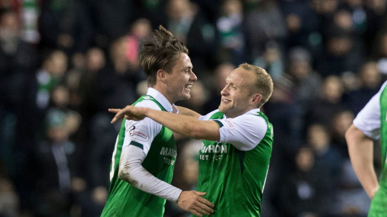 Hibernian 2-0 Hearts: Scott Allan and Jamie MacLaren secure derby win ...