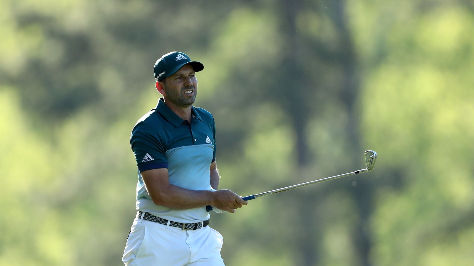 Sergio Garcia v Justin Rose: Masters 2017 final round top shots - No 6 ...