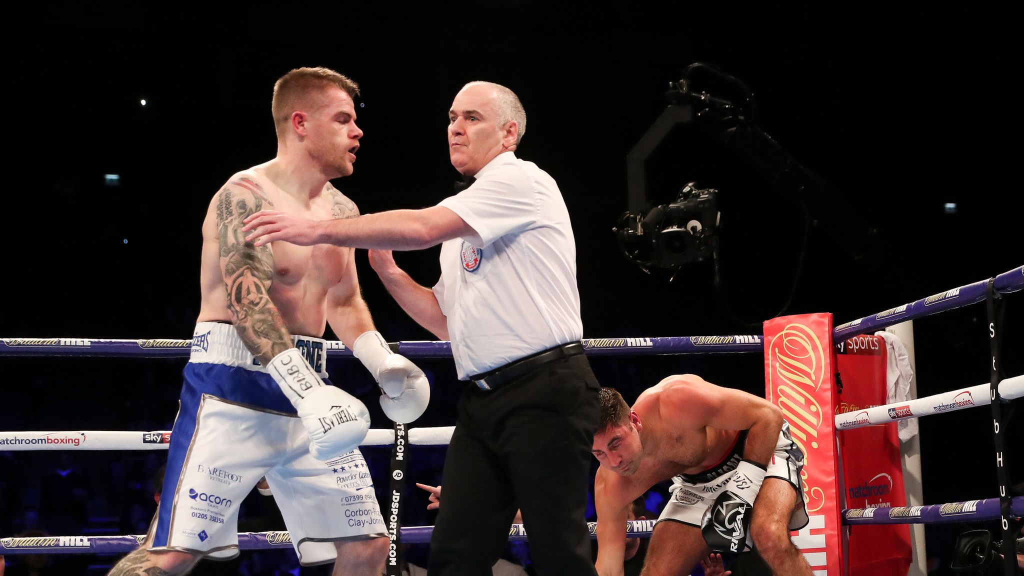 Whyte vs Browne: Callum Johnson stuns Frank Buglioni with first-round ...