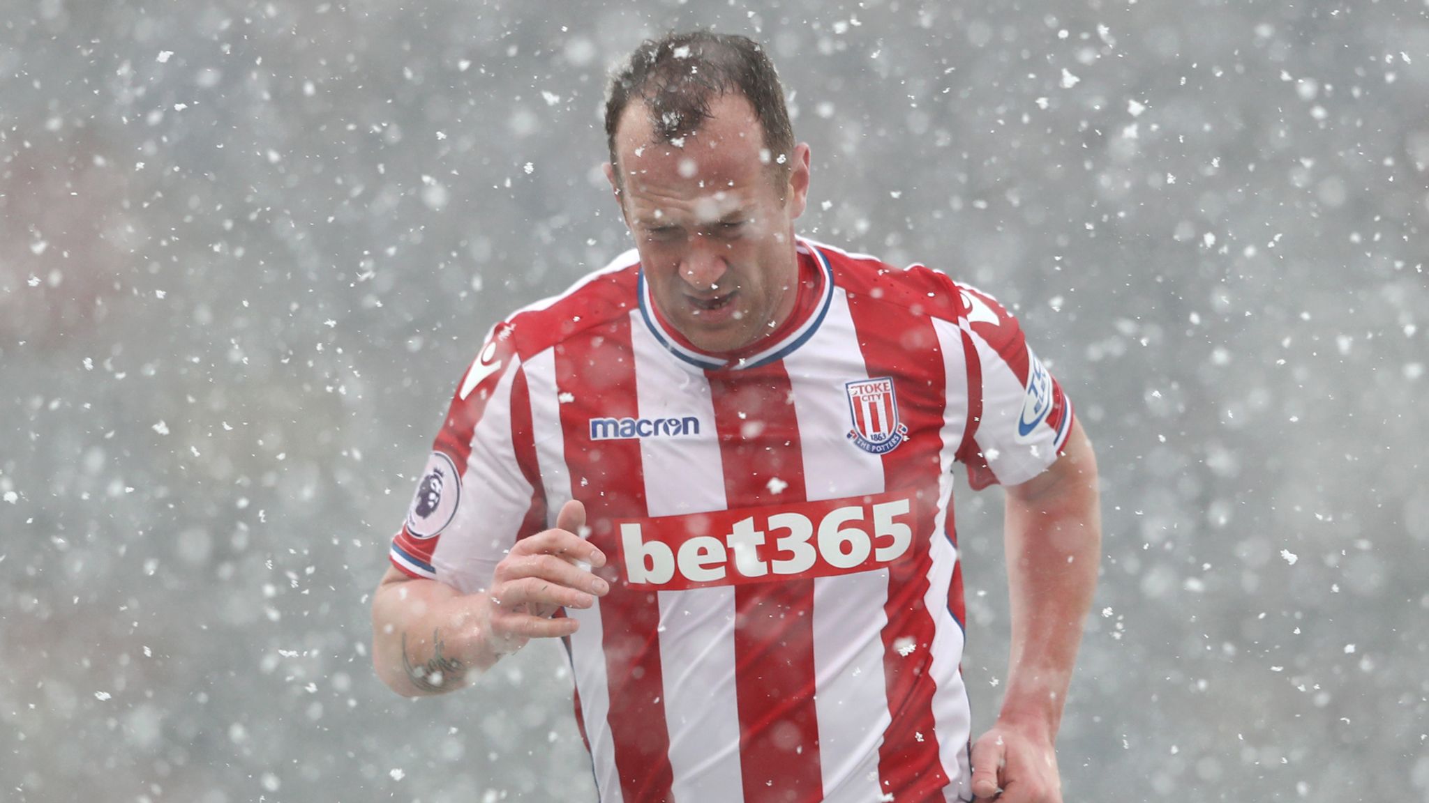 Charlie Adam 'gutted' after first-half dismissal during loss to Everton ...