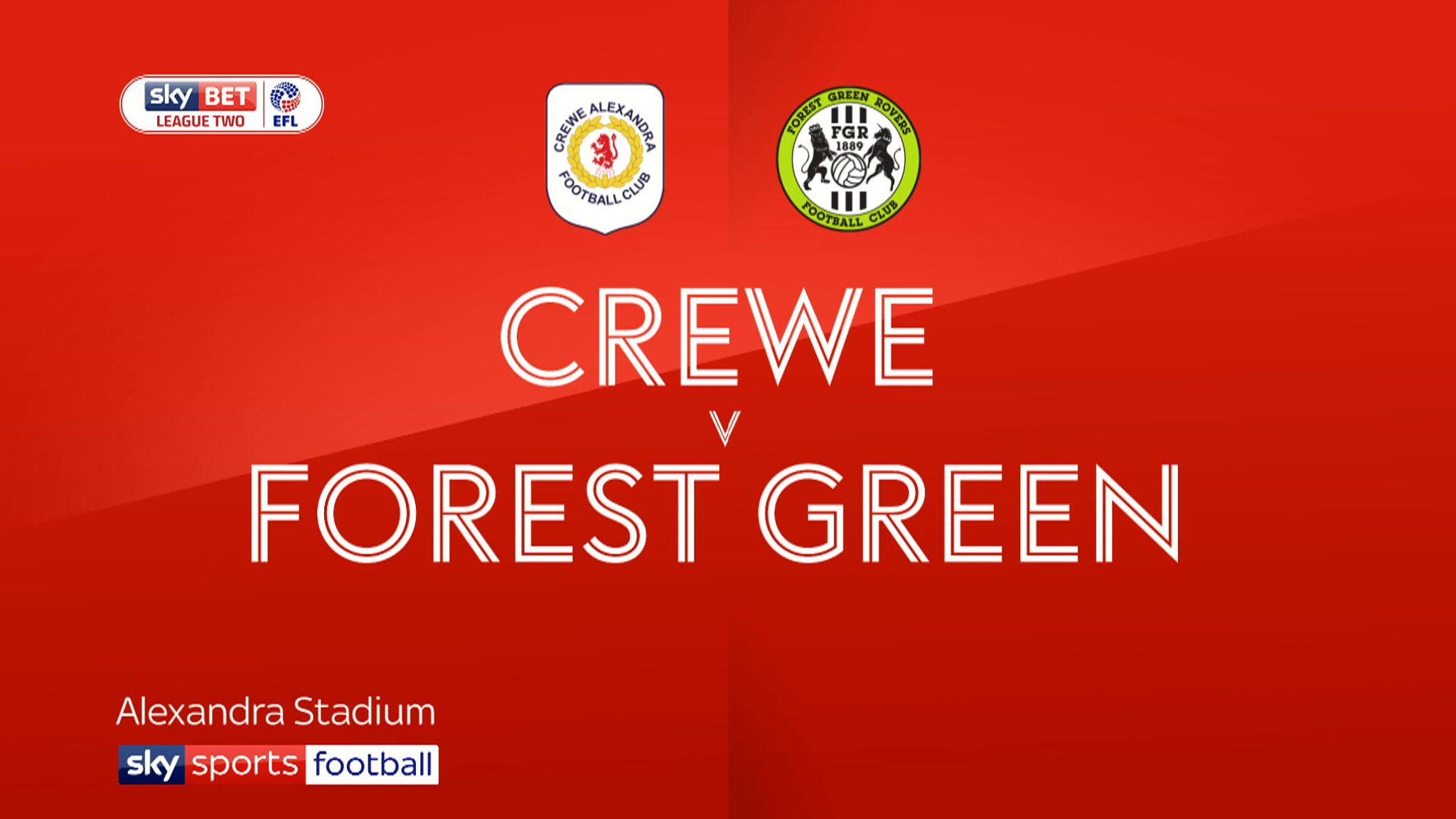 Crewe v Forest Green preview | Football News | Sky Sports