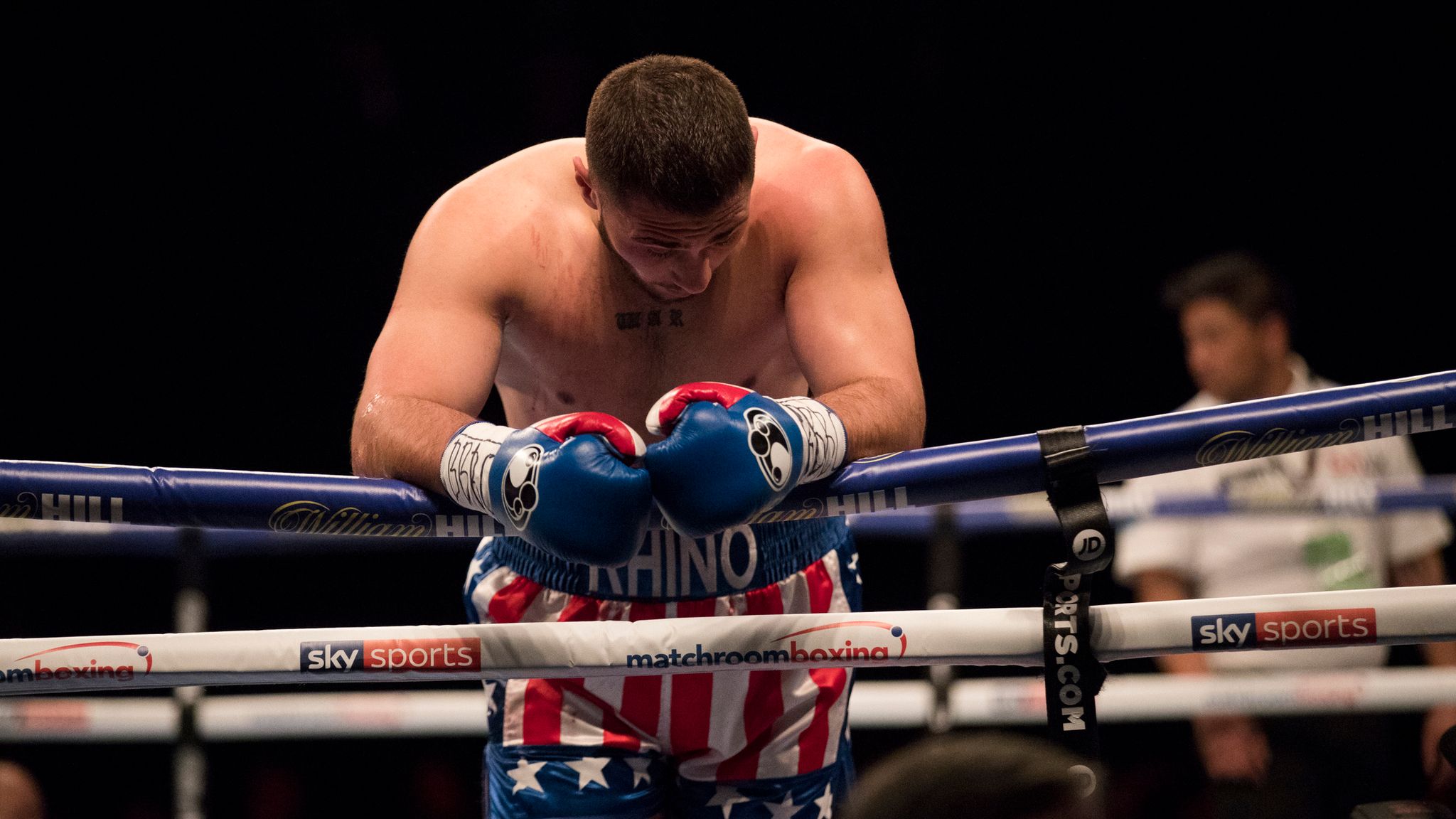 David Allen targets third fight with Lenroy Thomas after technical draw ...