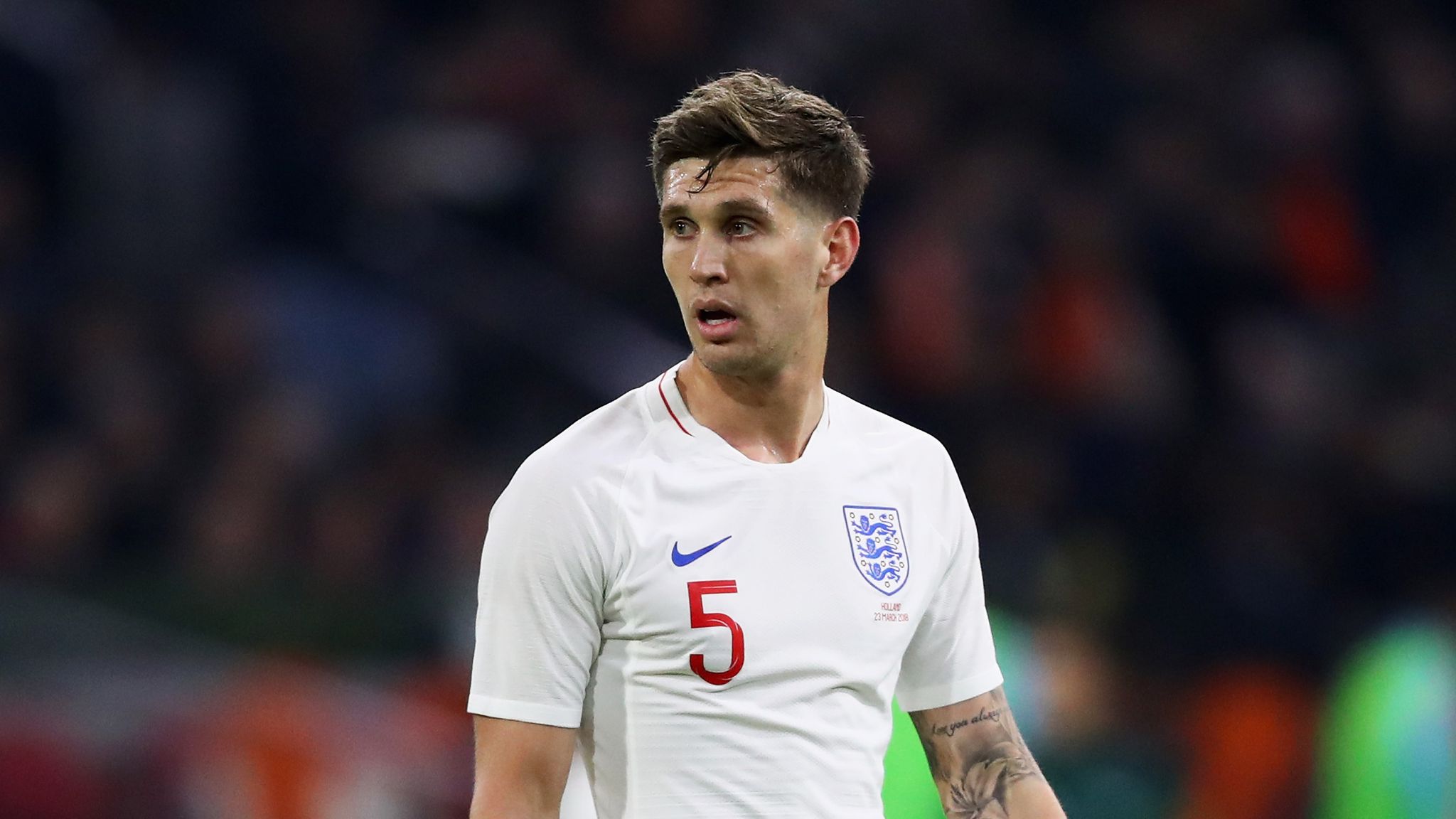 John Stones out of Manchester City's game against Everton with ...