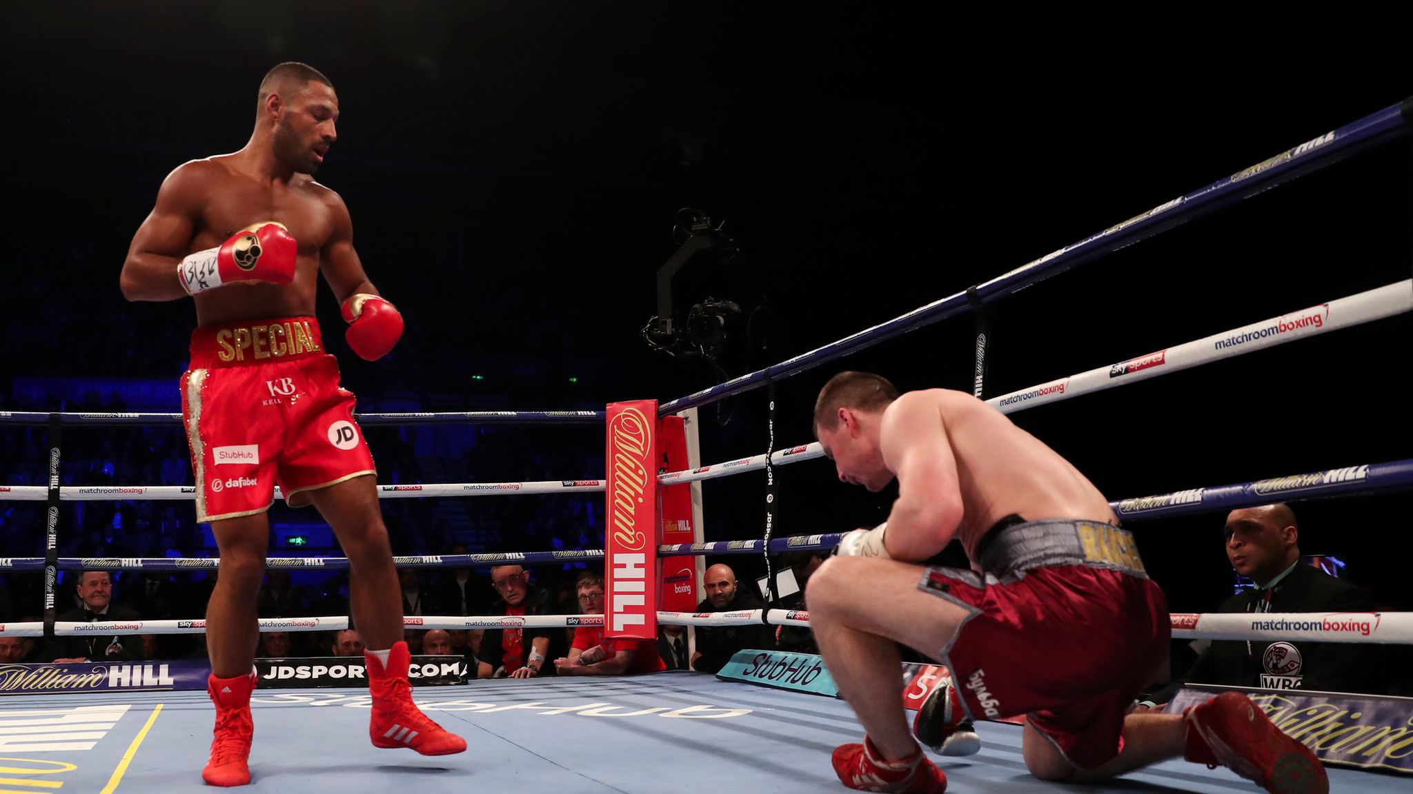 Amir Khan and Kell Brook urged to get fight 'over the line' by promoter ...