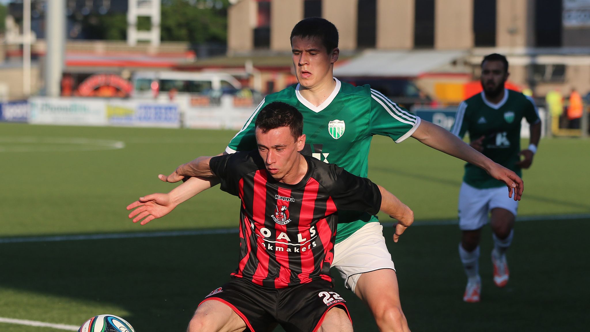 Warrenpoint Town 1-4 Crusaders: Paul Heatley scores hat-trick ...