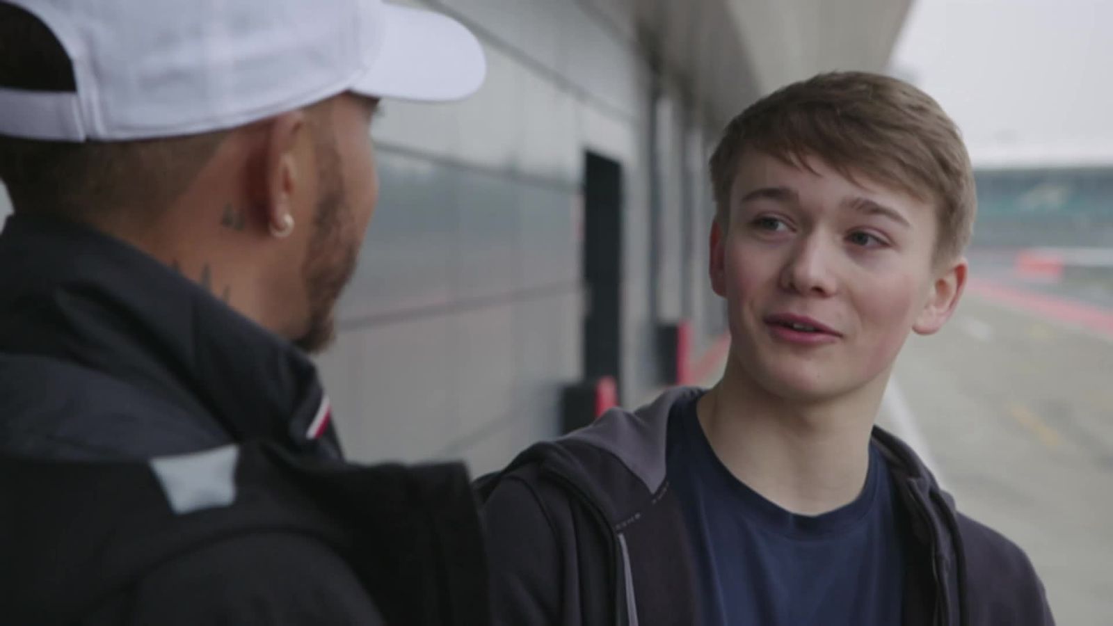 Lewis Hamilton meets Billy Monger | F1 News | Sky Sports