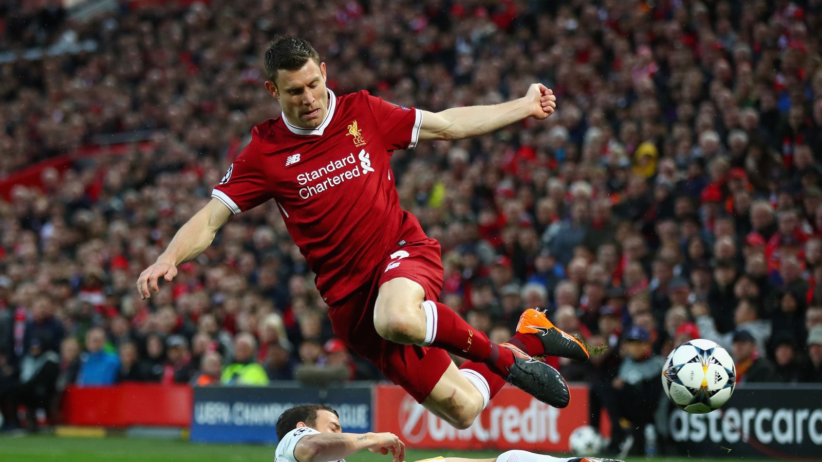 James Milner absent from Liverpool squad with muscle injury ahead of ...