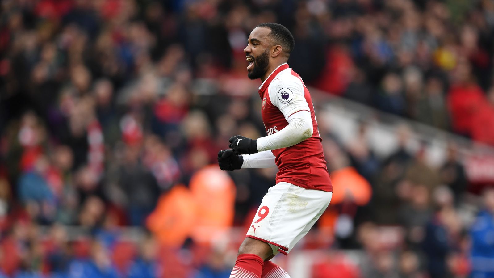 Arsenal striker Alexandre Lacazette changed the game against Stoke ...