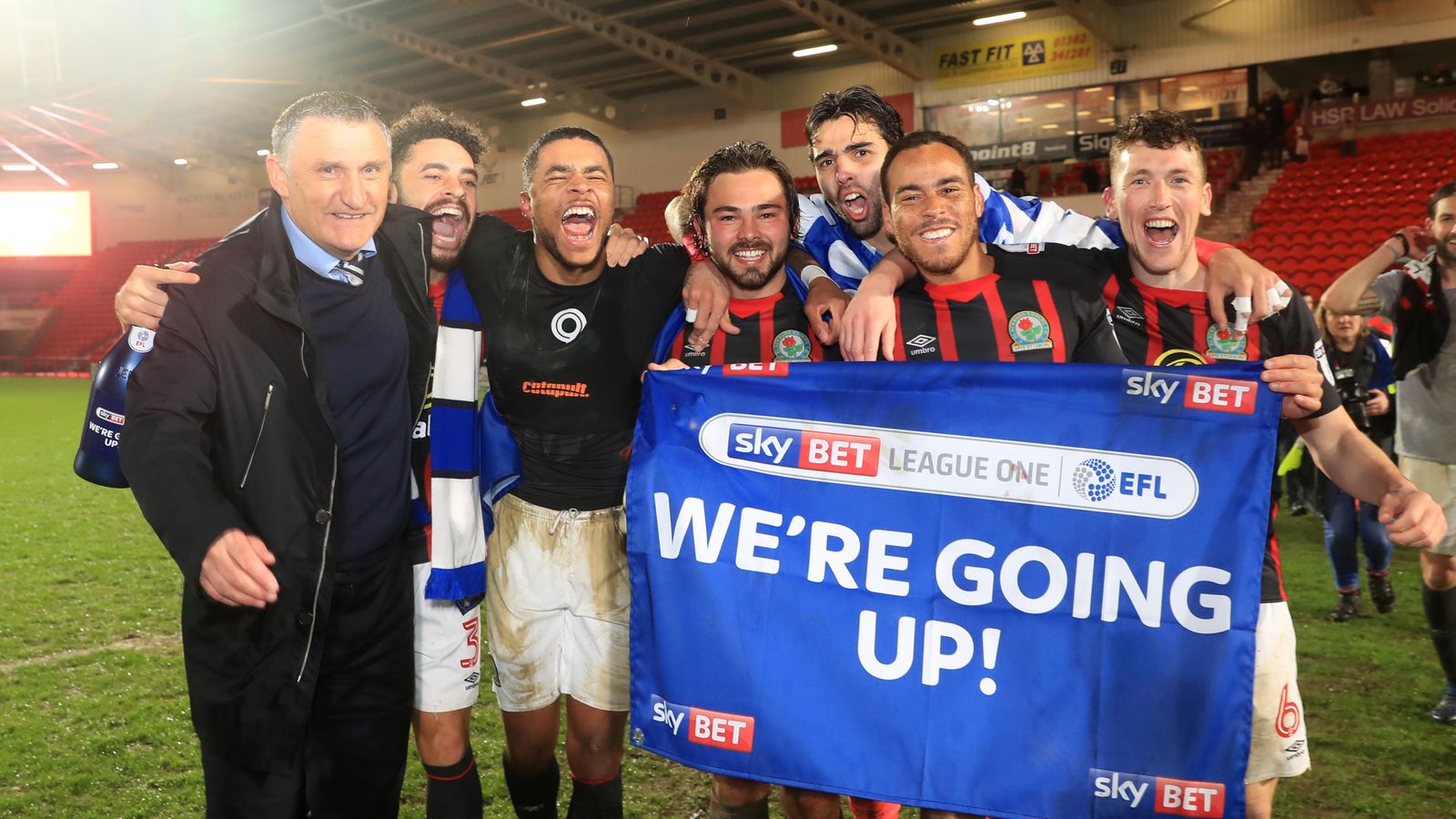 League One round-up: Blackburn win promotion, MK Dons on verge of ...
