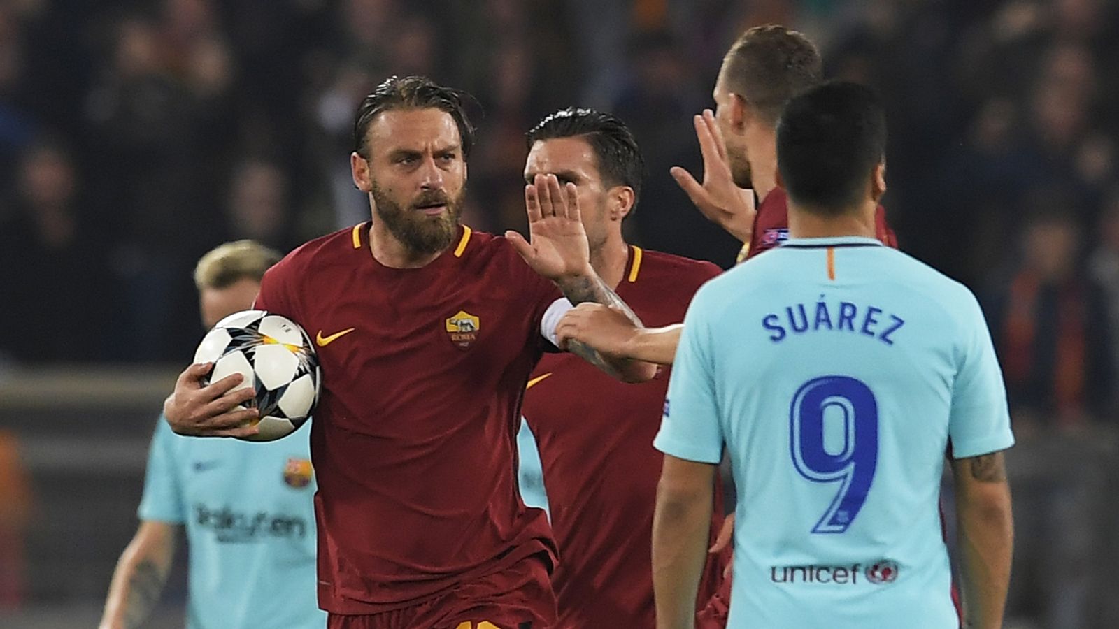 Roma 3-0 Barcelona (Aggregate: 4-4): Italian side reach semi-finals ...