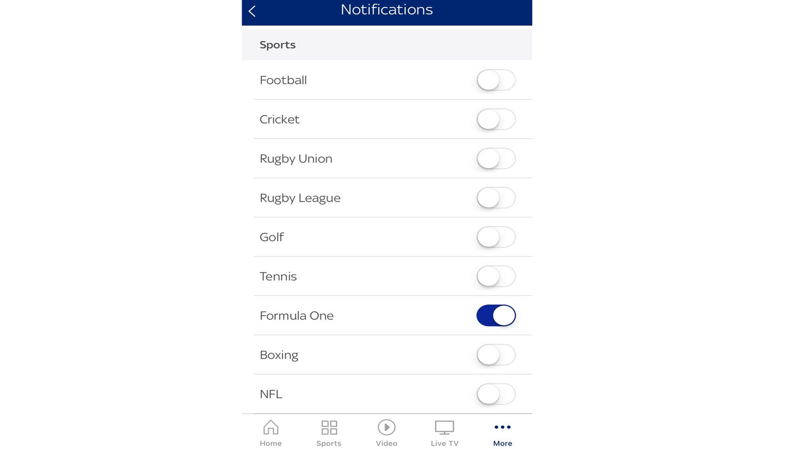 F1 2018: Get the alerts you want from the Sky Sports mobile app | F1 ...