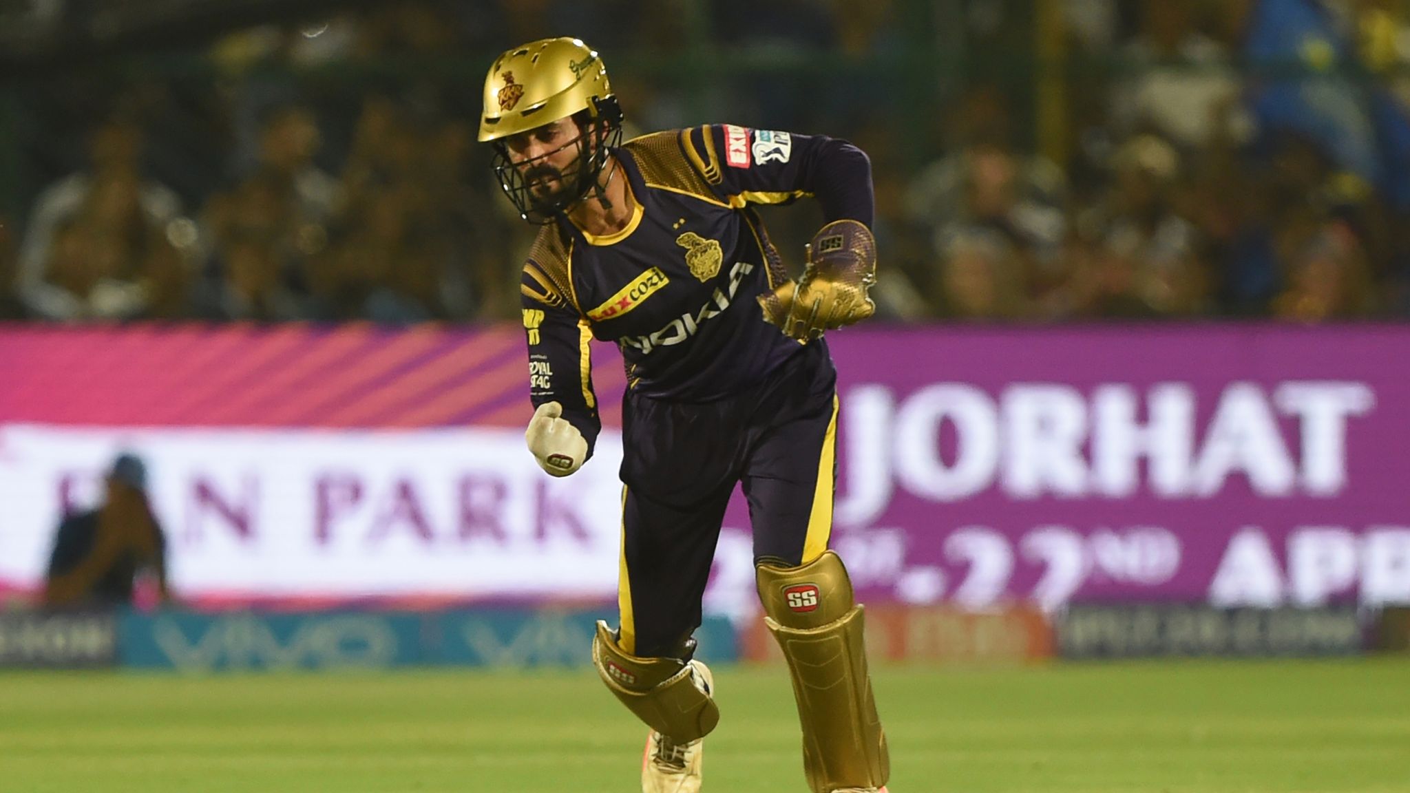 WATCH Dinesh Karthik's brilliant stumping of Ajinkya Rahane in IPL ...