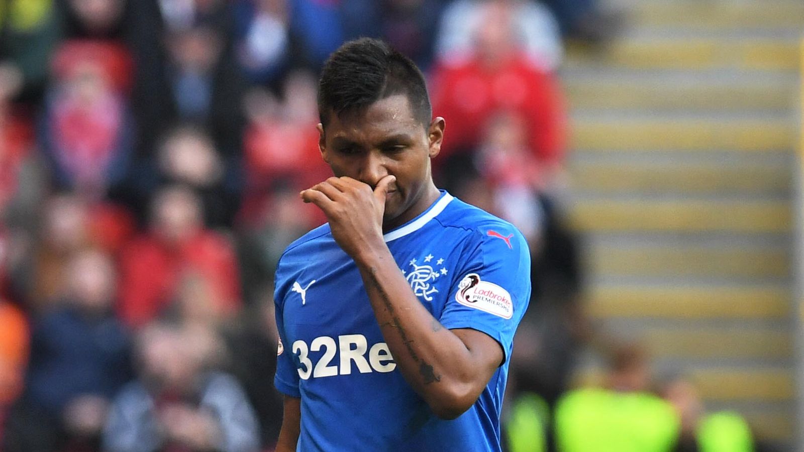 Rangers caretaker Jimmy Nicholl criticises referee over Aberdeen ...