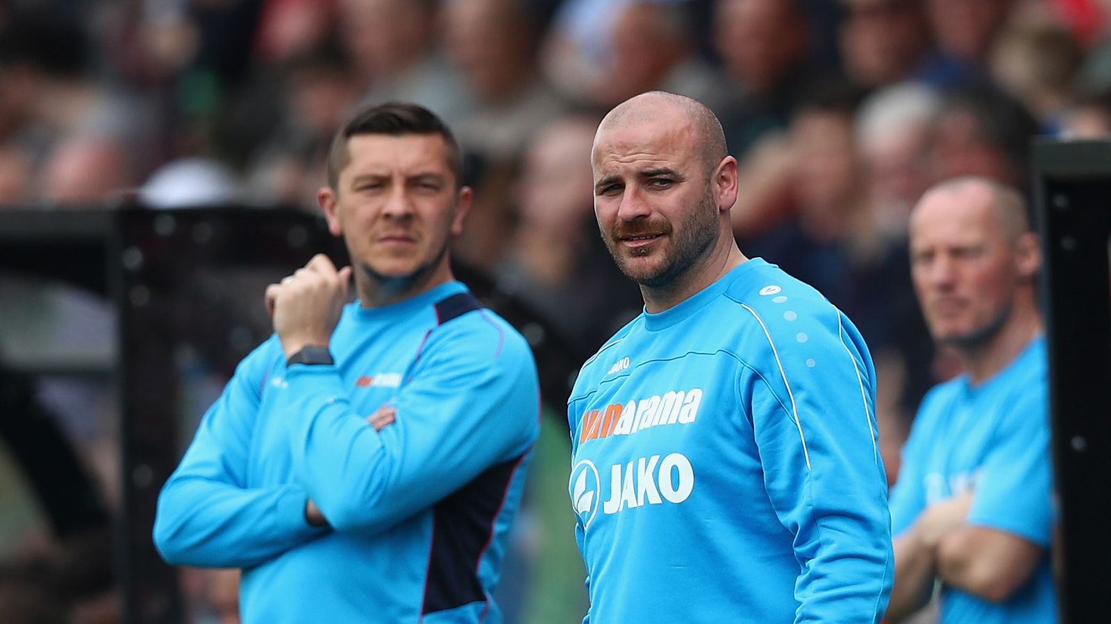 Salford City joint-managers Anthony Johnson and Bernard Morley leave ...