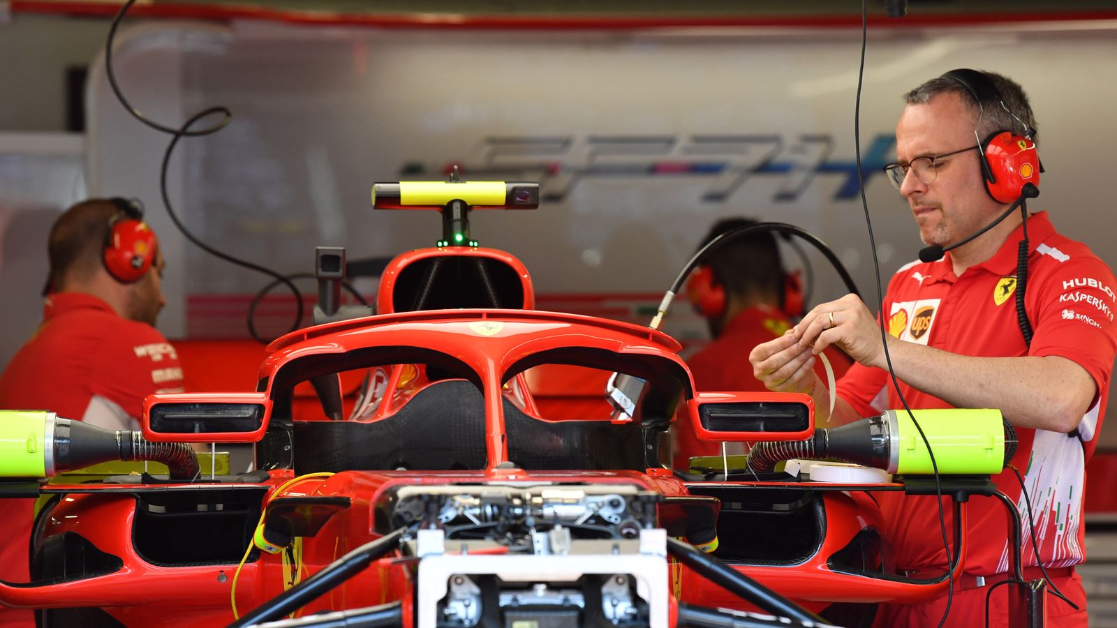 Monaco GP: Ferrari revise halo-mounted mirrors | F1 News | Sky Sports