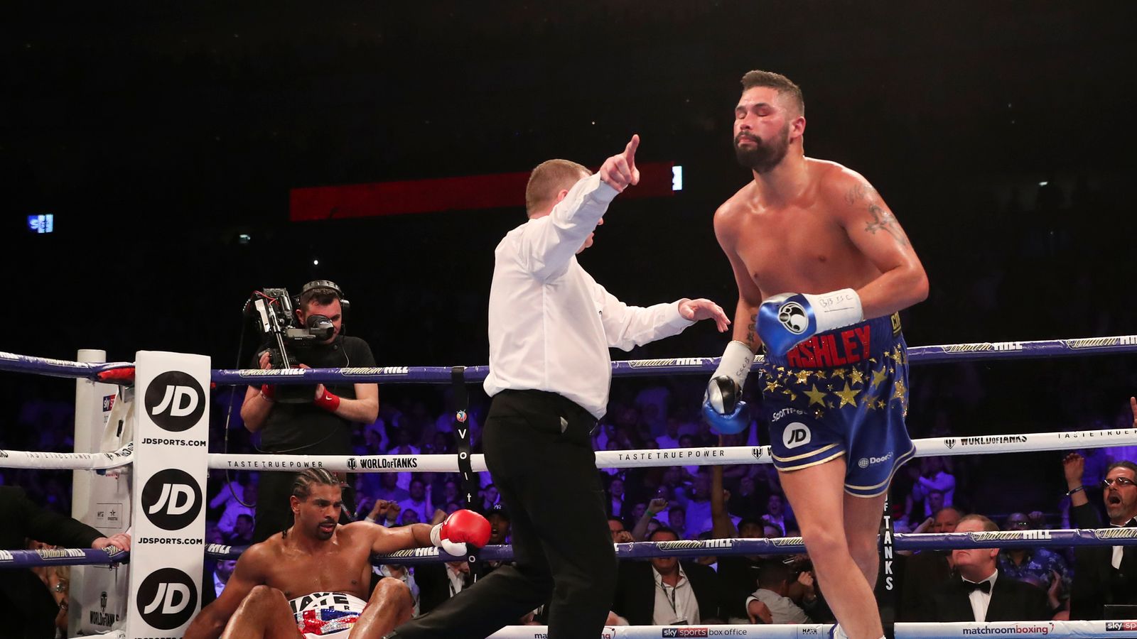 Bellew vs Haye 2: Tony Bellew stops David Haye in fifth round at The O2 ...