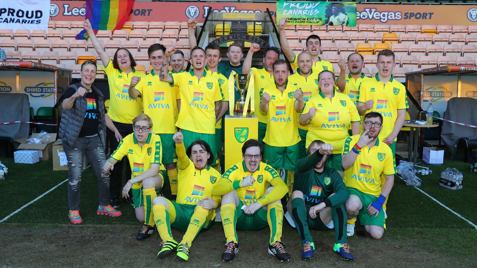 Proud Canaries team up with Norwich and Aviva to host first LGBT ...