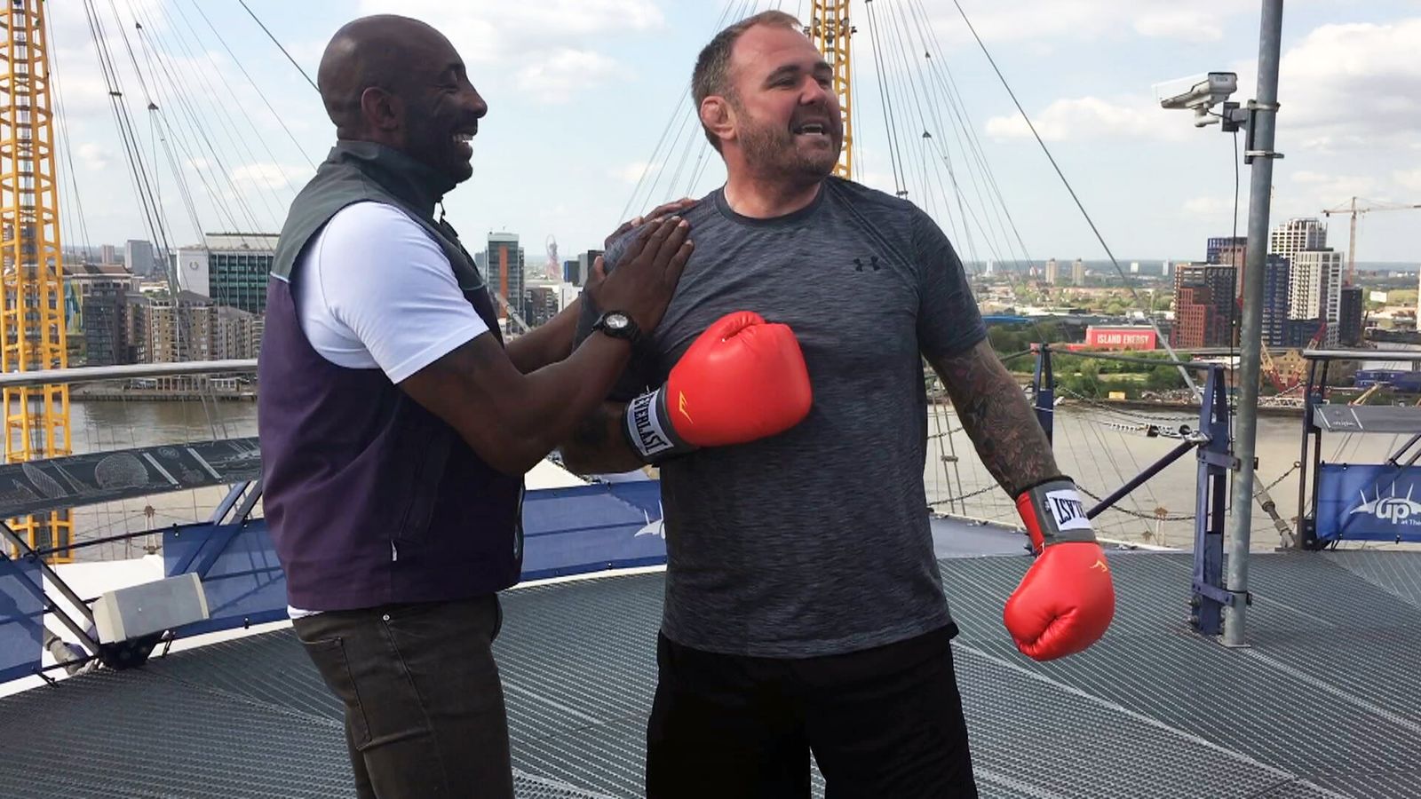 Bellew vs Haye 2: Watch Scott Quinnell and Johnny Nelson go toe to toe ...