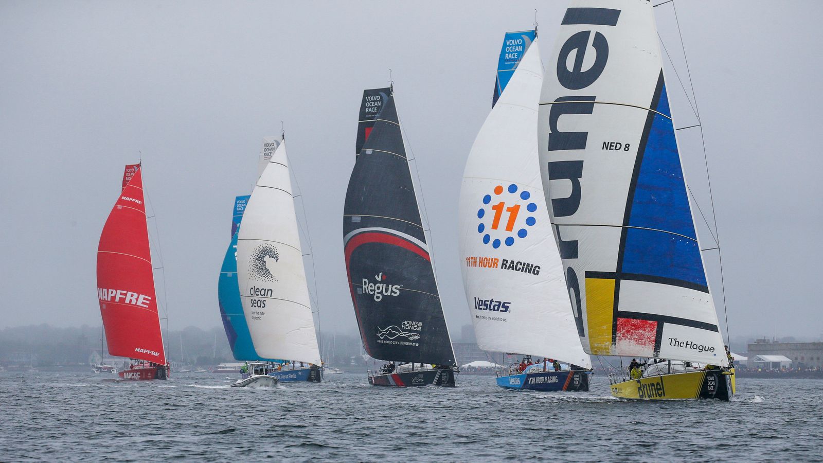 Team Brunel win In Port Race ahead of Leg 9 to Cardiff | Sailing News ...