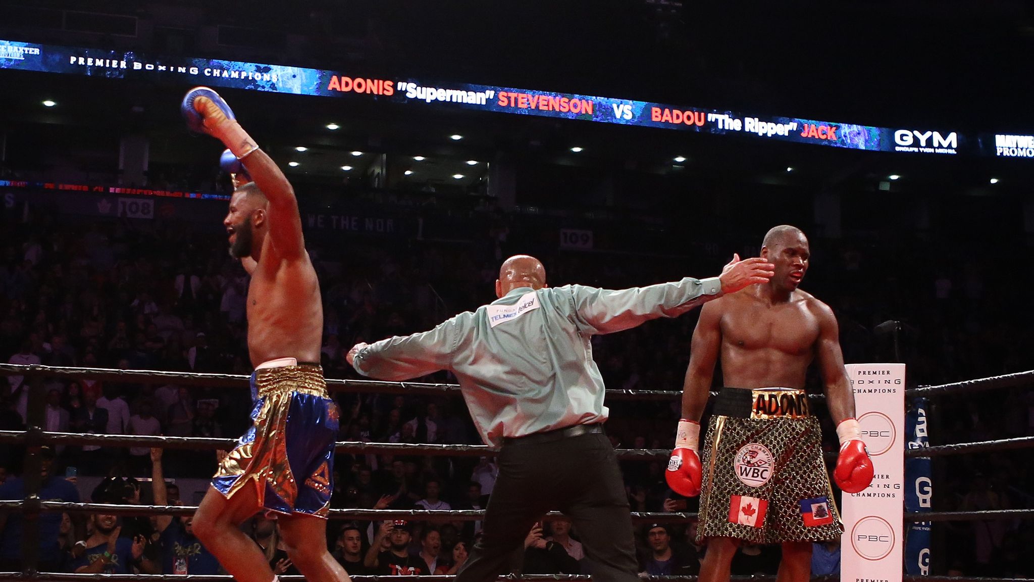 Stevenson vs Jack: Adonis Stevenson and Badou Jack battle to a majority ...