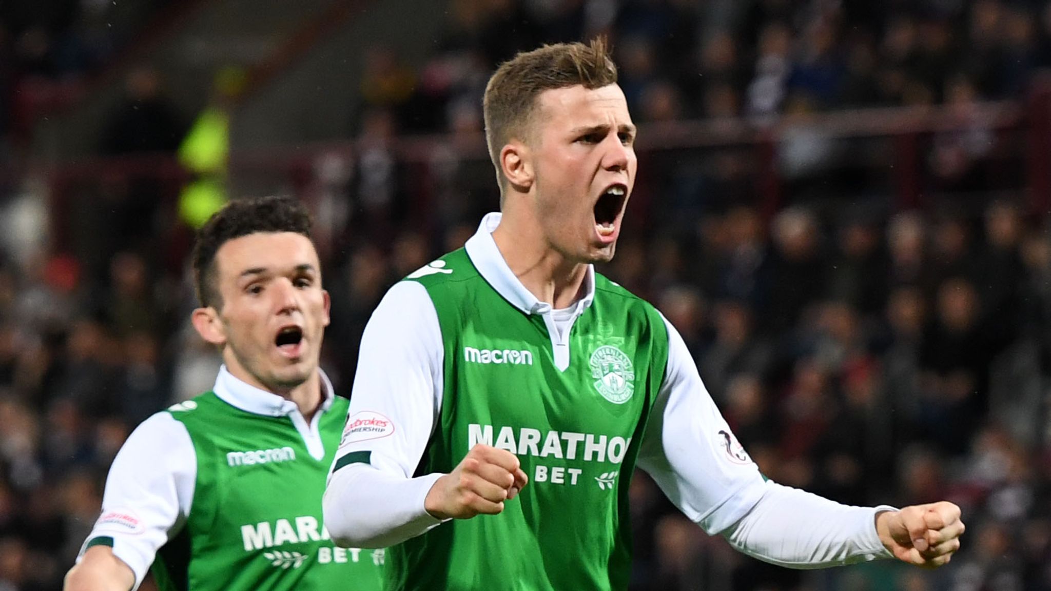 Hibernian 6-1 NSI Runavik: Florian Kamberi hits hat-trick in thumping ...