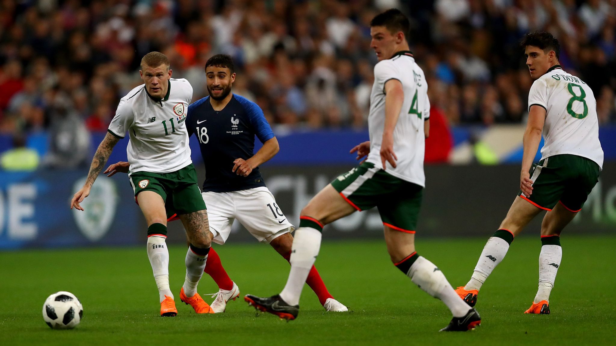 James McLean out for up to six weeks with broken arm | Football News ...