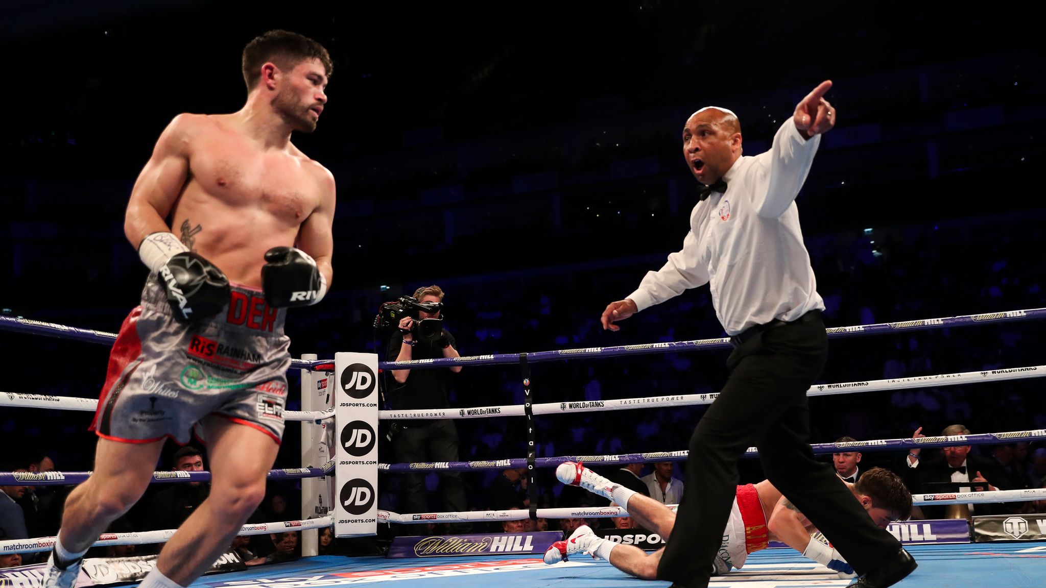 Bellew vs Haye 2: John Ryder stuns Jamie Cox inside two rounds | Boxing ...