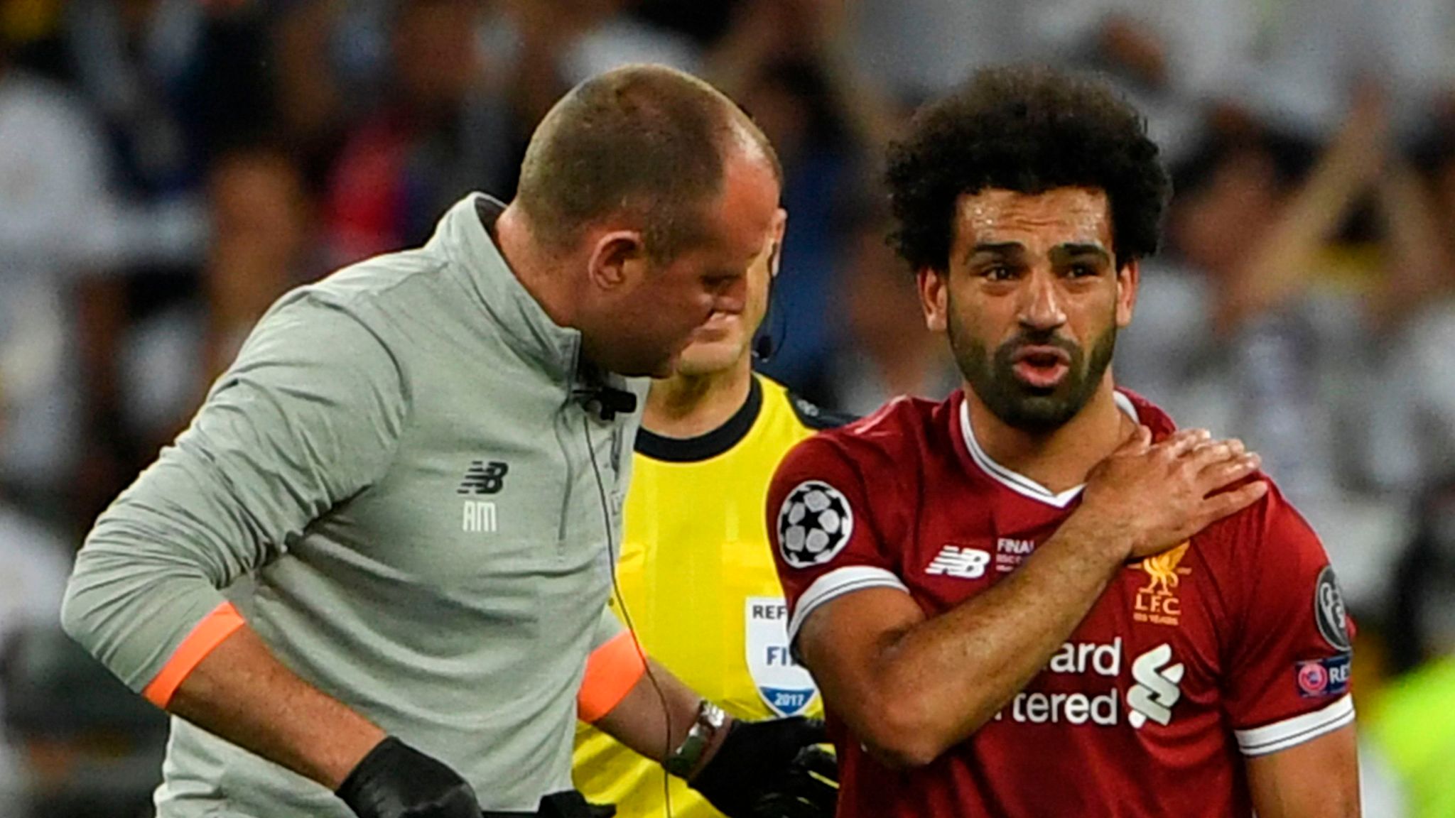 Mohamed Salah to travel to Spain for treatment on shoulder injury ...