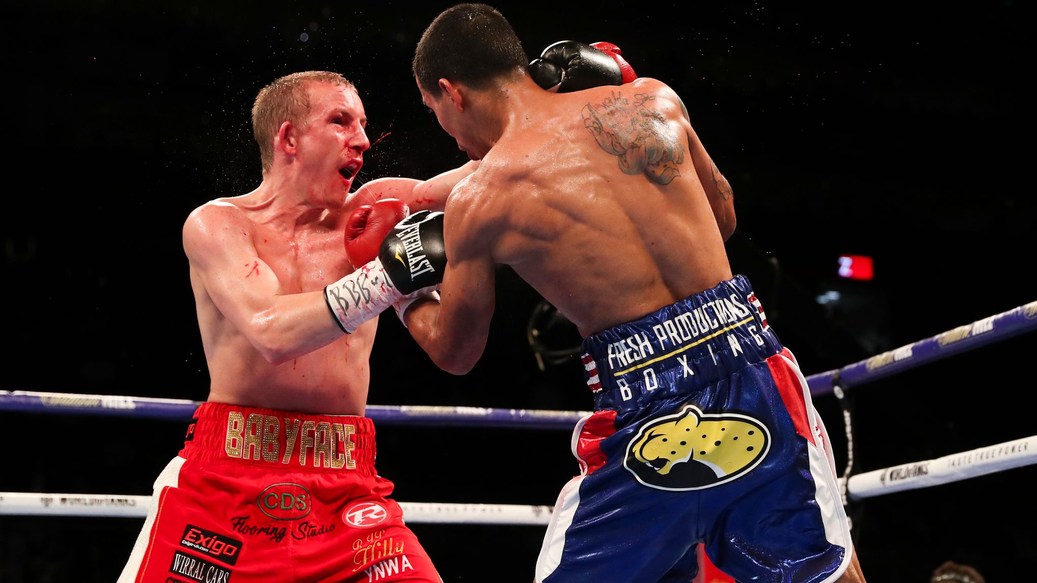 Bellew vs Haye 2: Paul Butler bloodied and beaten by Emmanuel Rodriguez ...