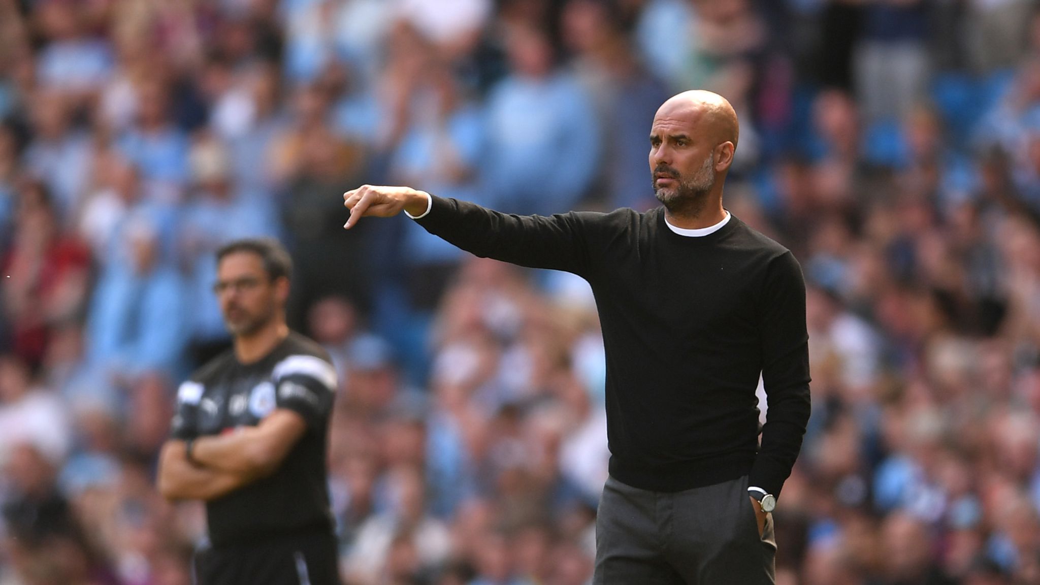 Pep Guardiola says Manchester City remain in market for player with ...
