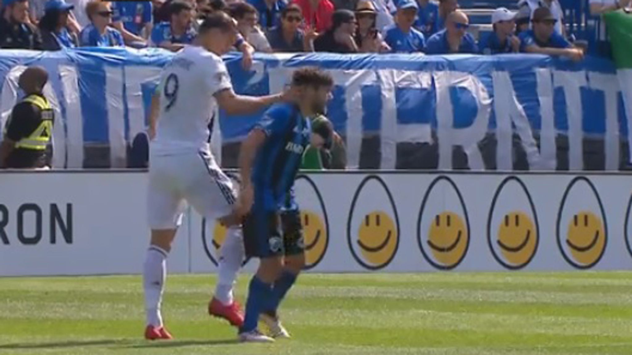 Zlatan Ibrahimovic sent off for LA Galaxy in MLS via VAR | Football ...