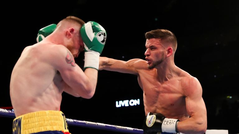 Martin J Ward edges out Devis Boschiero in Florence | Boxing News | Sky ...