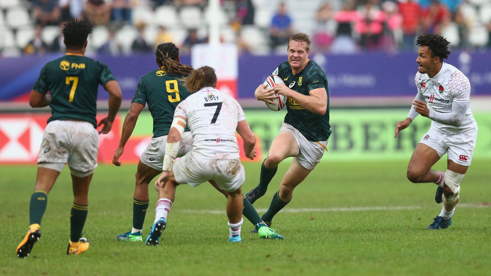 South Africa overcome England in Paris to secure Sevens title | Rugby ...