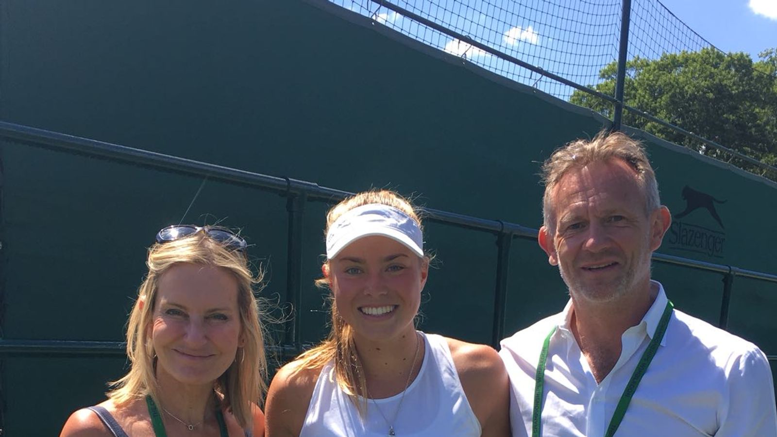 Wimbledon dream over for Emily Appleton after losing to top seed ...