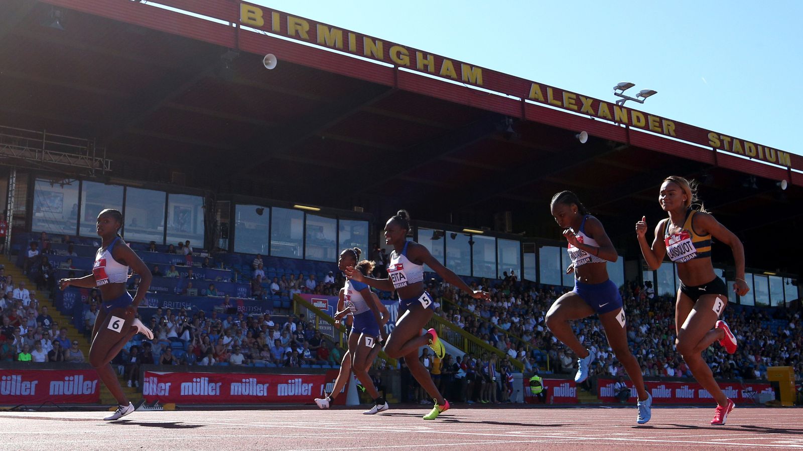 Imani Lansiquot fourth in 100m at British Championships in Birmingham ...