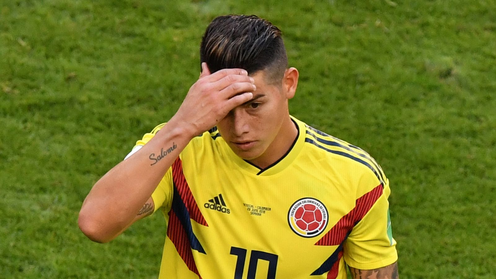 James Rodriguez misses Colombia training ahead of England clash ...