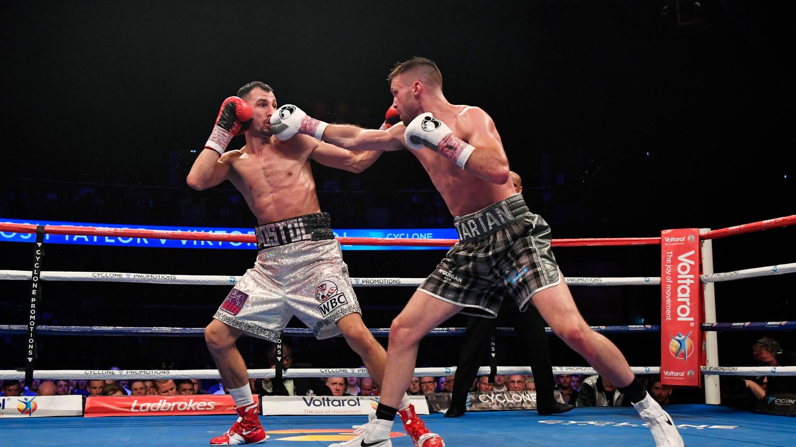 Josh Taylor earns title fight after Viktor Postol victory in Glasgow ...