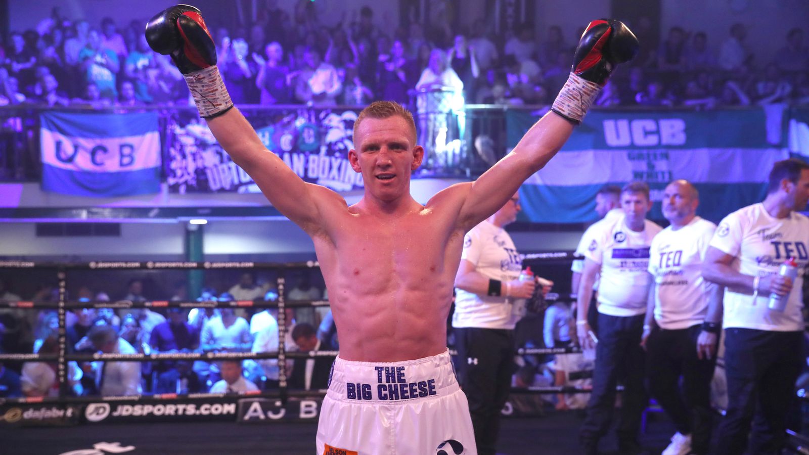 Watkins vs Okolie: Ted Cheeseman stops Paul Upton in fourth round at ...