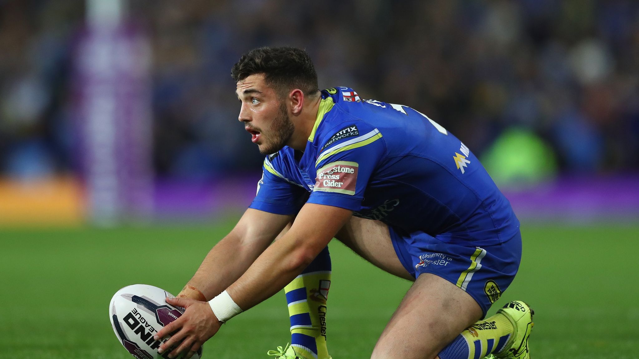 Warrington Wolves half-back Declan Patton agrees two-year contract ...